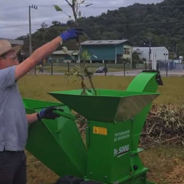 Triturador de Galhos e Resíduos TR 500G - Trapp